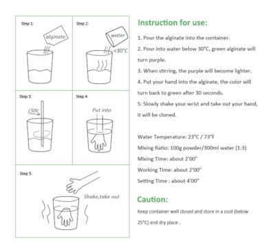 How To Use And Not Waste The Alginate Molding Powder? - Shanghai Even ...