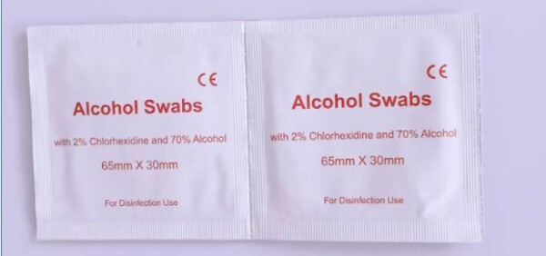 Alcohol Swabs With 2% Chlorhexidine And 70% Alcohol - Evenmed