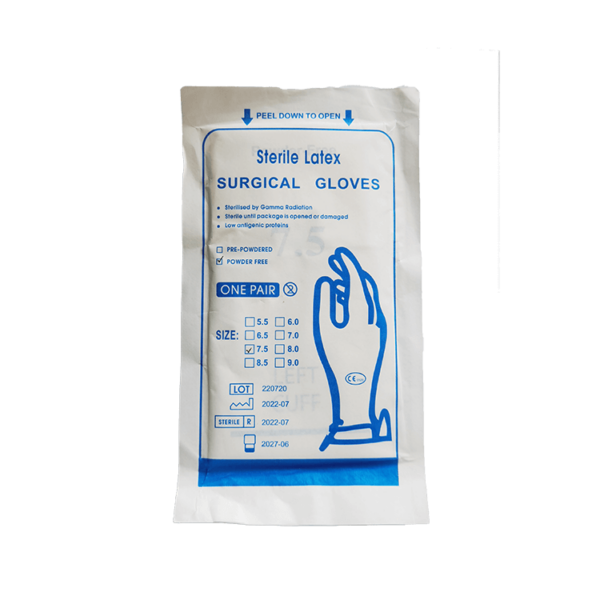 Powder Free Sterile Latex Surgical Gloves - Evenmed