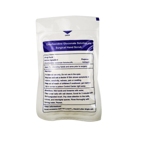 Surgical Hand Brush With Chlorhexidine - Evenmed